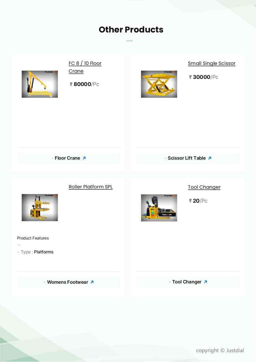 Puma Lift Trucks Pvt Ltd (Unit II) in Bommasandra Industrial Area ...