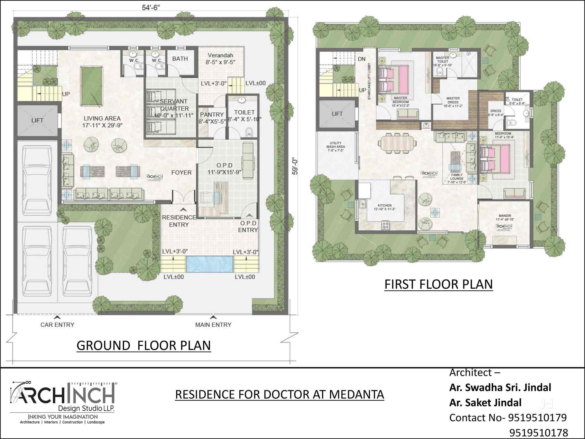 ARCHINCH DESIGN STUDIO LLP. in Gomti Nagar,Lucknow - Best Architects in ...
