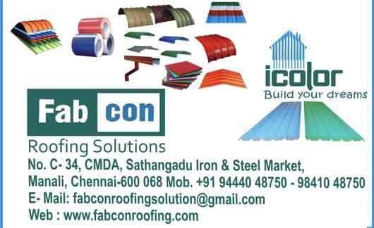 Fabcon Roofing Solutions in Manali, Chennai - Best Roofing Sheet ...