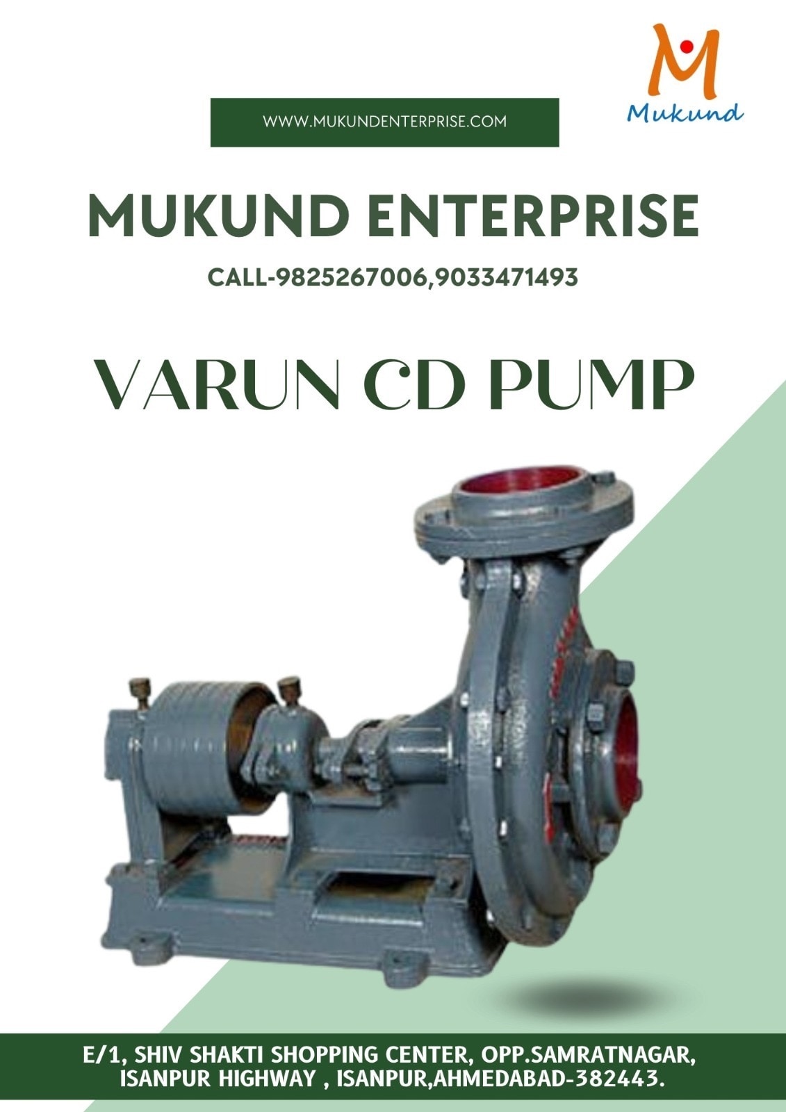 Mukund Enterprise in Isanpur, Ahmedabad - Best Centrifugal Pump Dealers ...