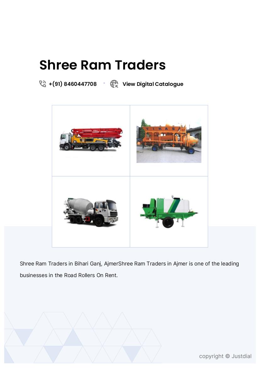 Building and Construction Material Price by Shree Ram Traders in Bihari ...