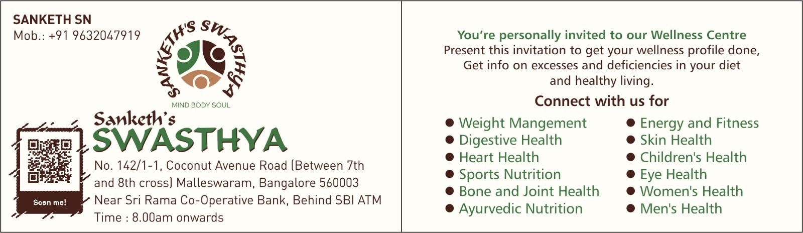 Sanketh in Malleswaram,Bangalore - Best Herbalife-Herbal Health Care ...