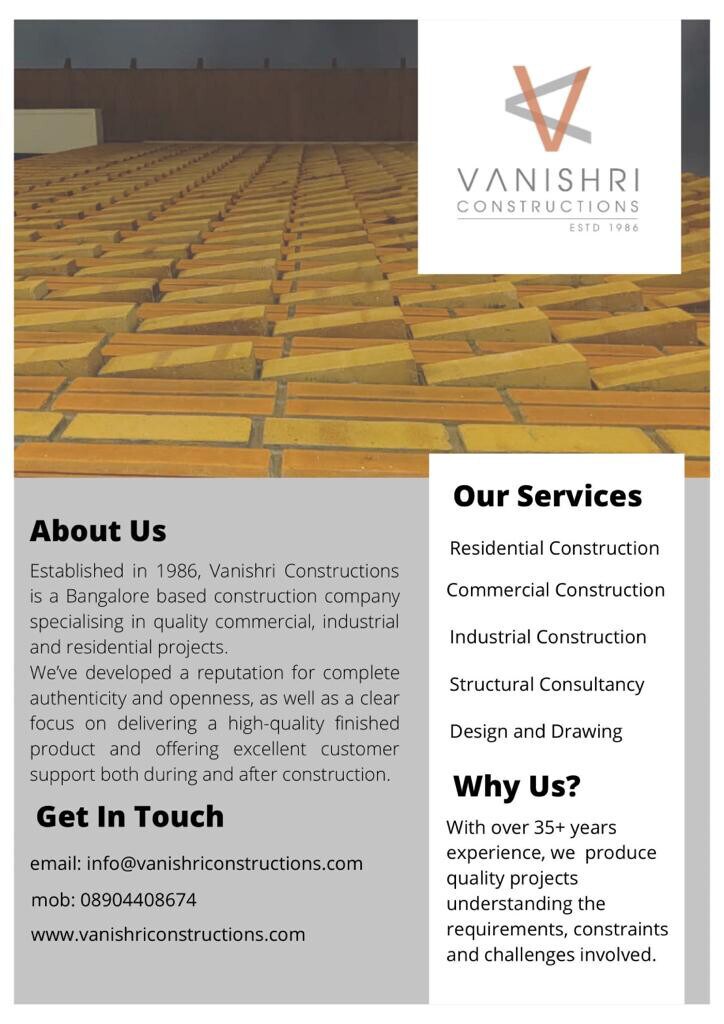 Vanishri Constructions in Kanakapura Road, Bangalore - Best Building ...