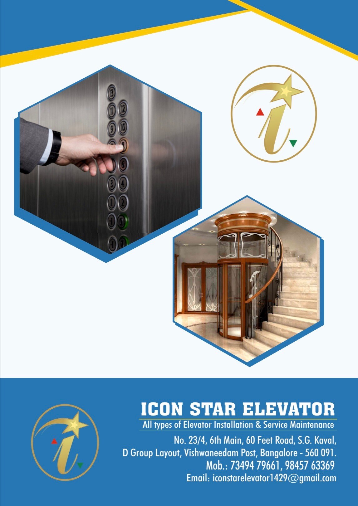 Icon Star Elevator in D Group Layout, Bangalore - Best Elevator Dealers ...