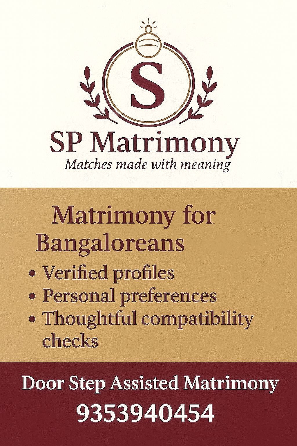 SP MATRIMONY in HBR Layout,Bangalore - Best Matrimonial Bureaus near me ...
