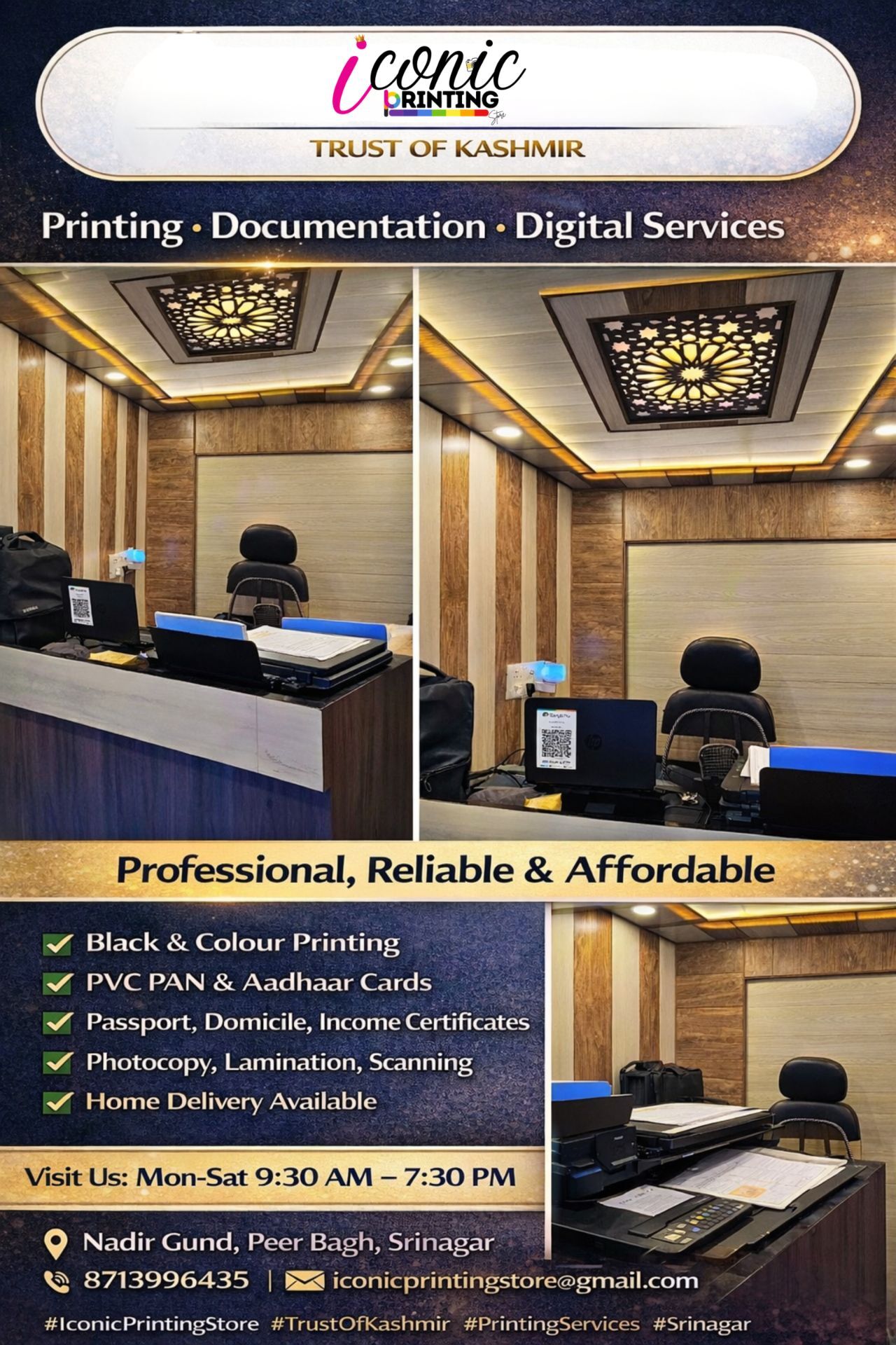 Iconic Printing Store in Hyderpora,Budgam - Best Printing Services near ...