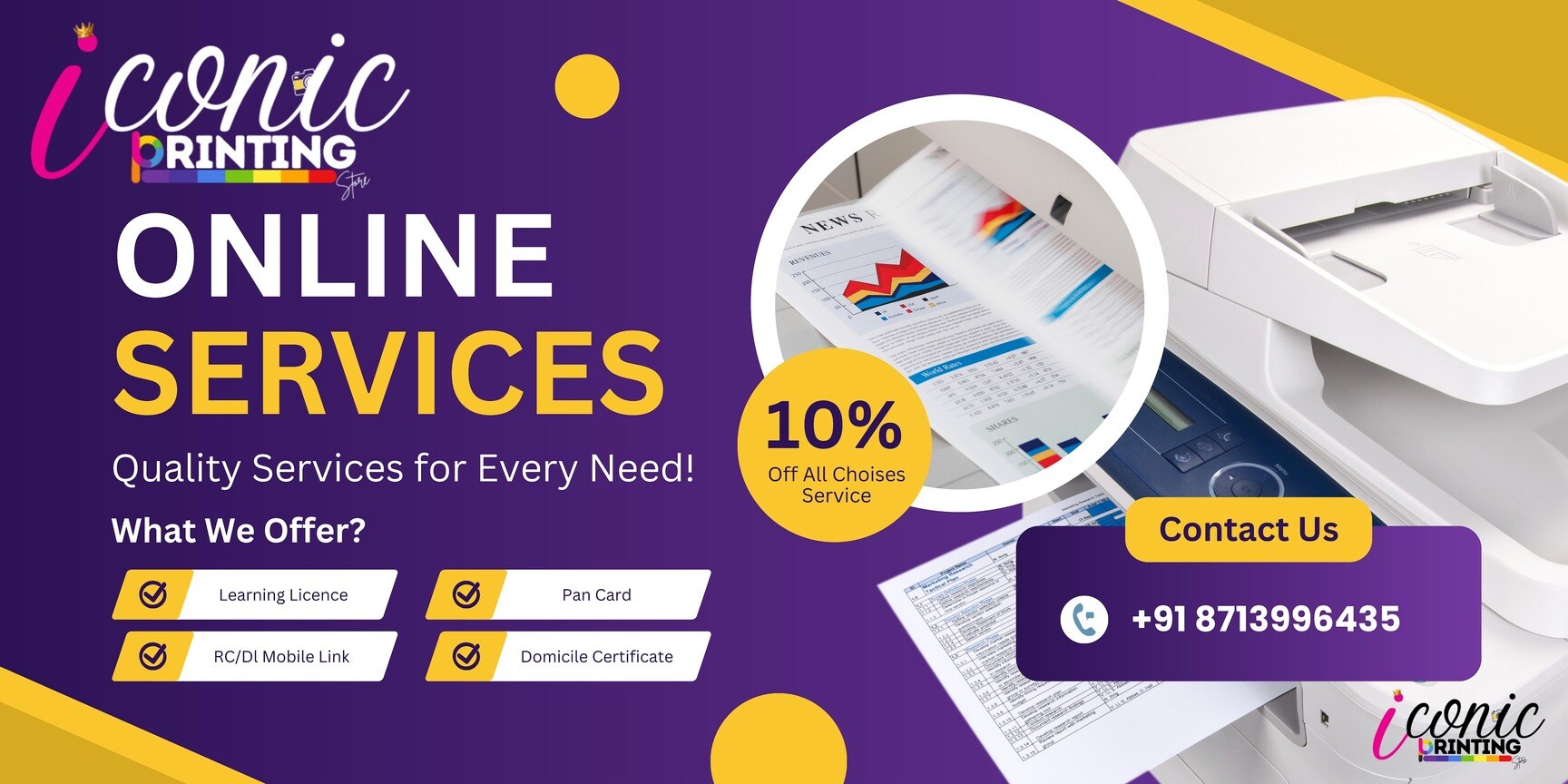 Iconic Printing Store in Hyderpora,Budgam - Best Printing Services near ...