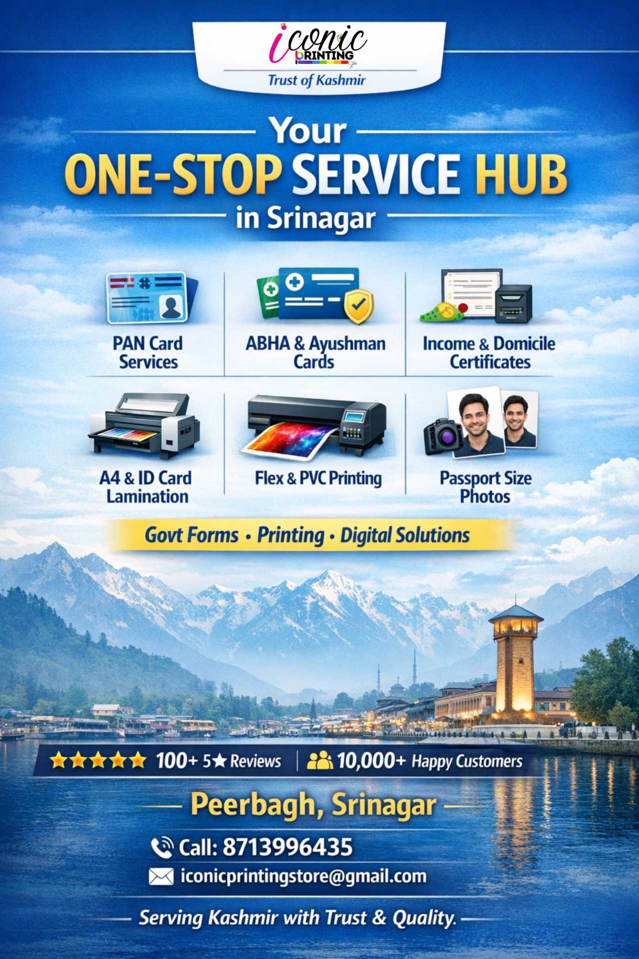 Iconic Printing Store in Hyderpora,Budgam - Best Printing Services near ...