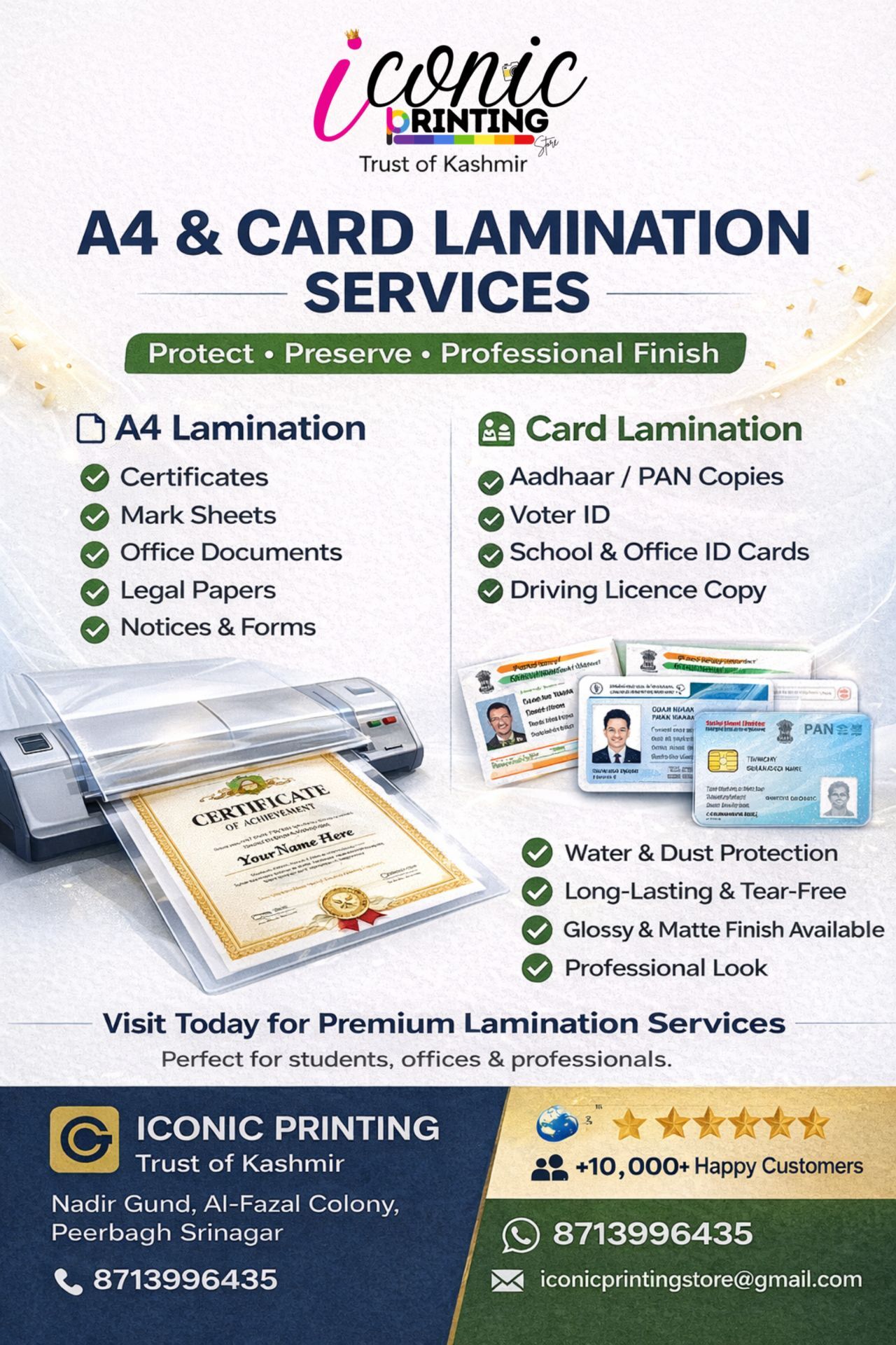 Iconic Printing Store in Hyderpora,Budgam - Best Printing Services near ...