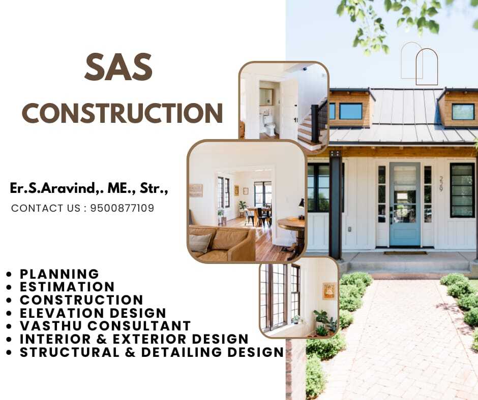 Sas Construction in Thokkavadi, Chengam - Best Building Designers in ...