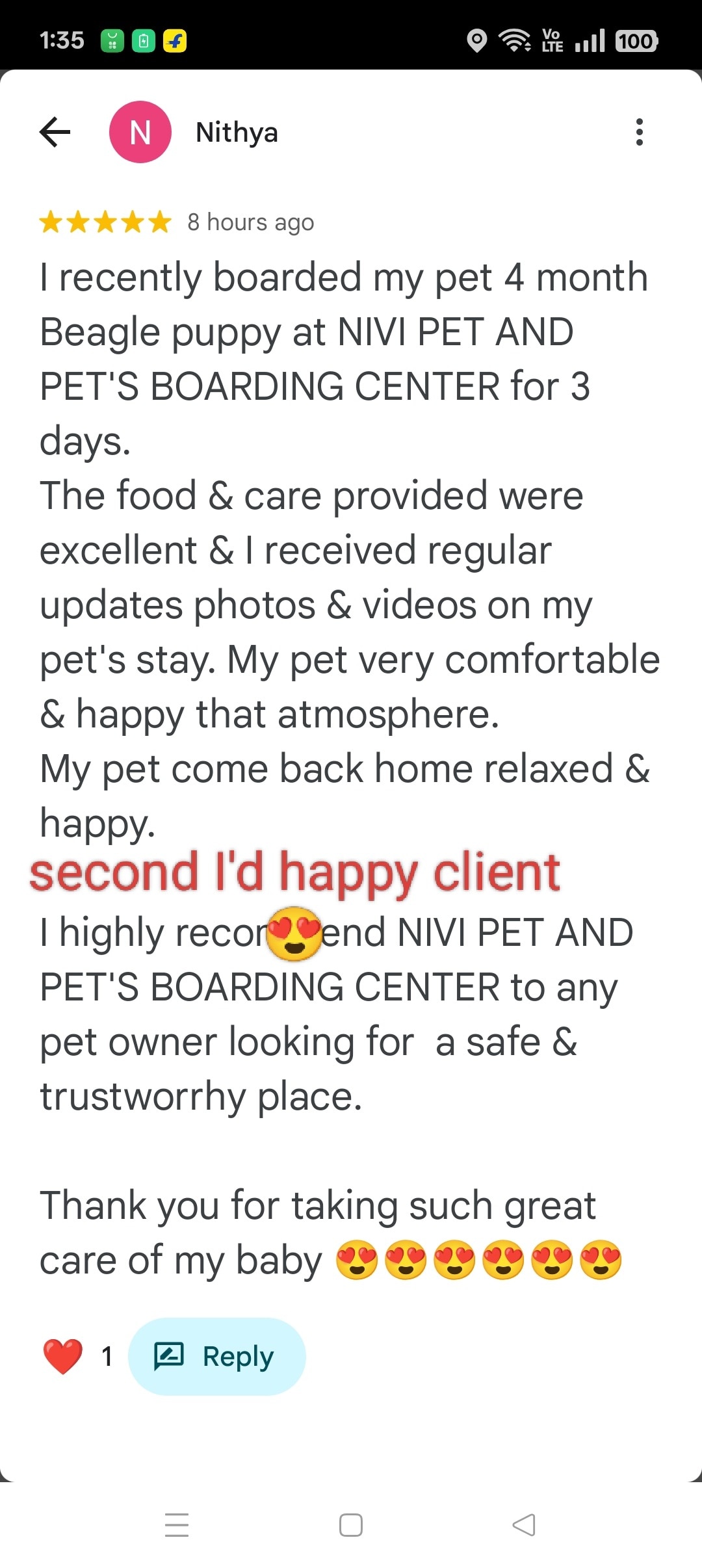 Nivi pets in Ambattur,Chennai - Best Pet Care Takers near me in Chennai ...