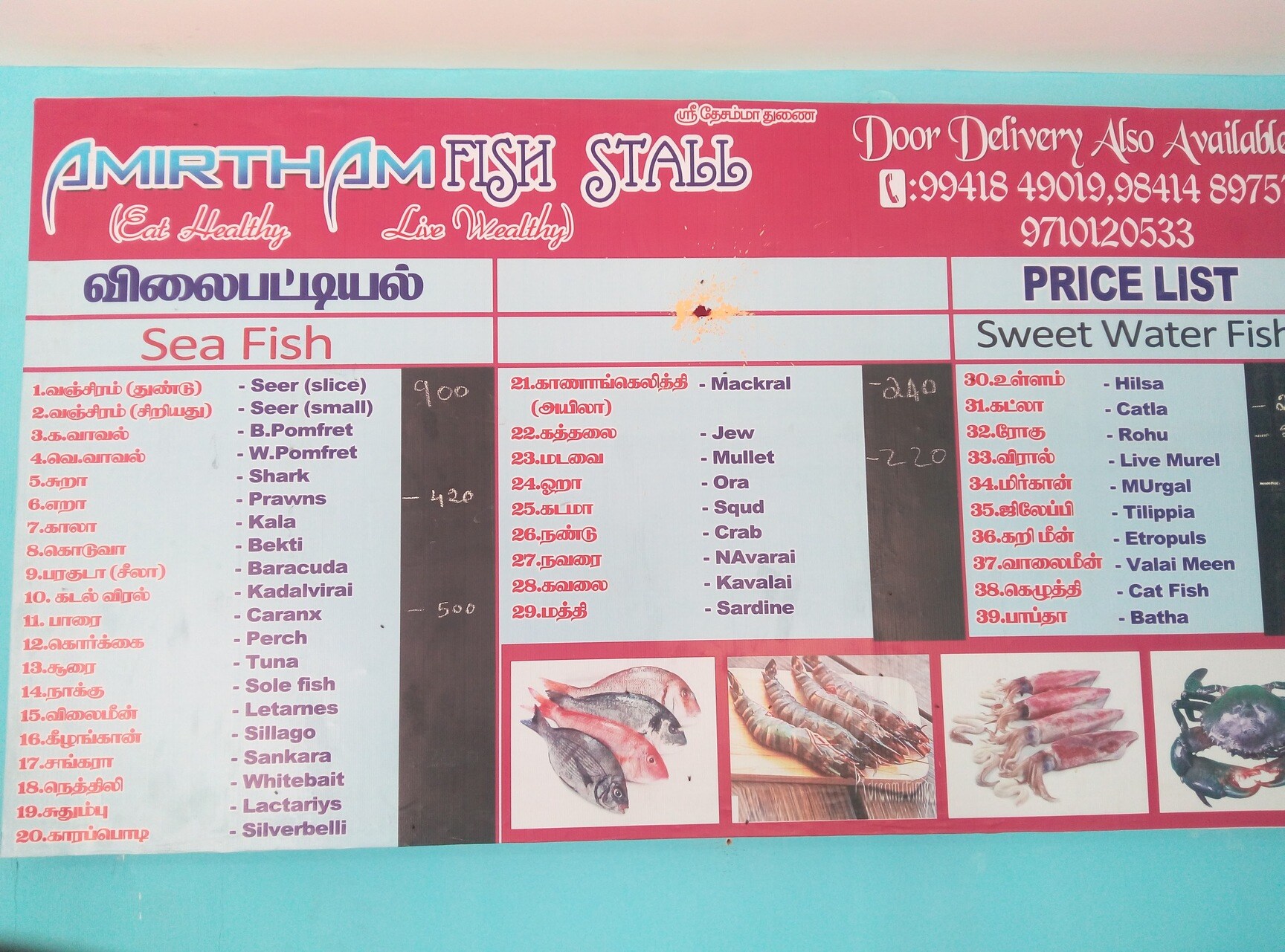 Amirtham Fish Stall in Navalur,Chennai - Best Fish Retailers near me in ...