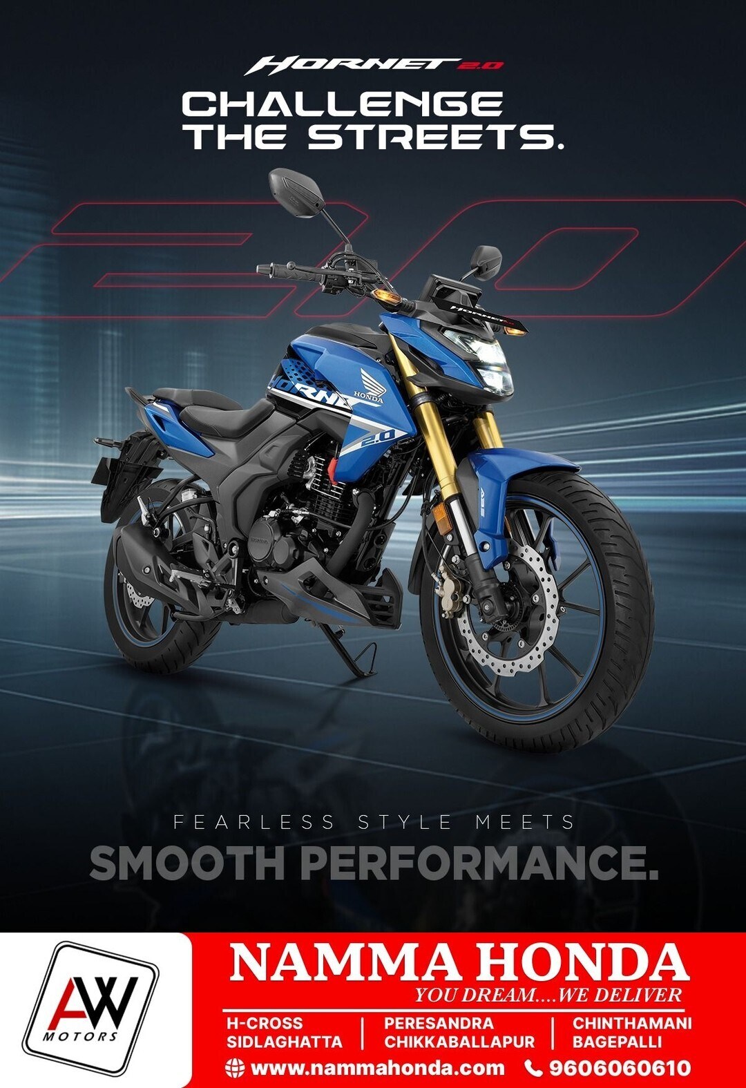 Namma Honda in Ashwini Layout,Chintamani - Honda-Motorcycle Dealers ...