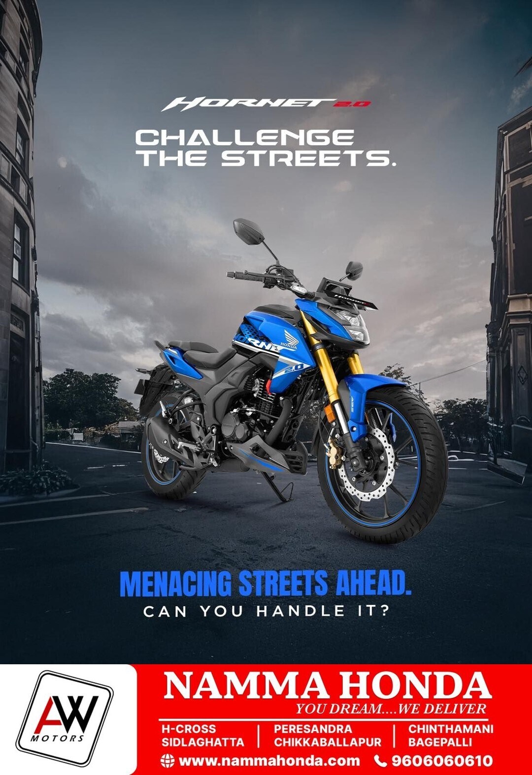 Namma Honda in Ashwini Layout,Chintamani - Honda-Motorcycle Dealers ...