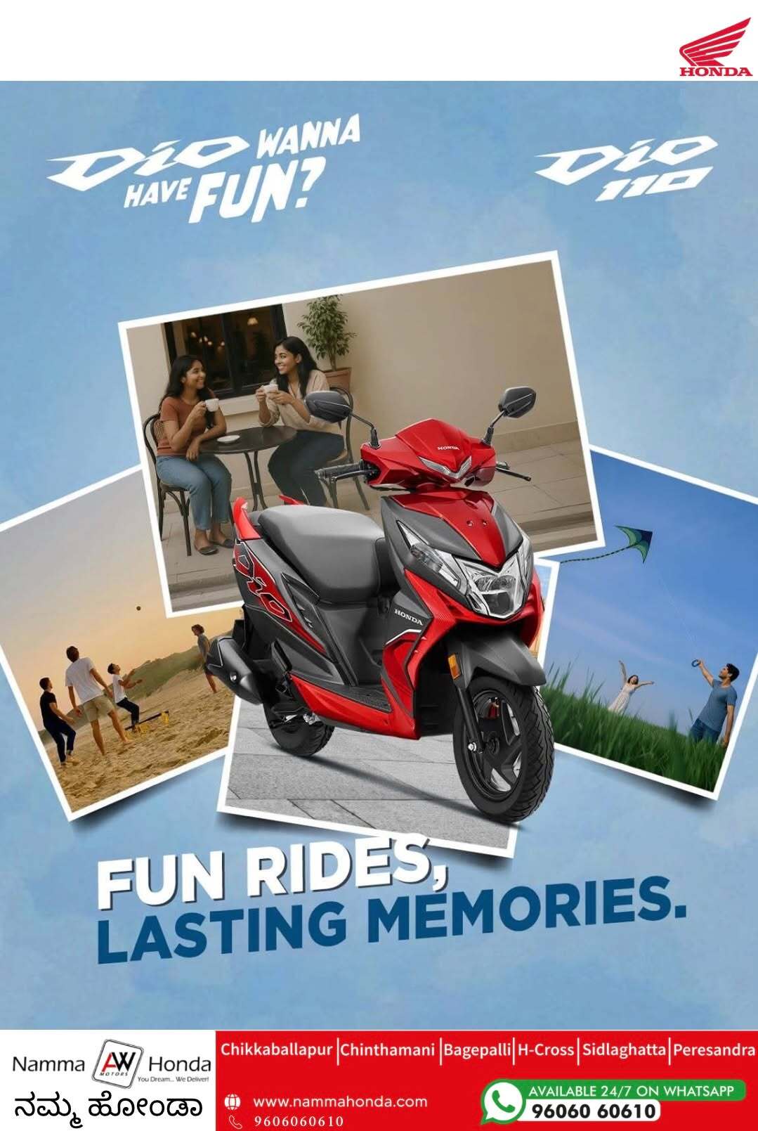 Namma Honda in Ashwini Layout,Chintamani - Honda-Motorcycle Dealers ...