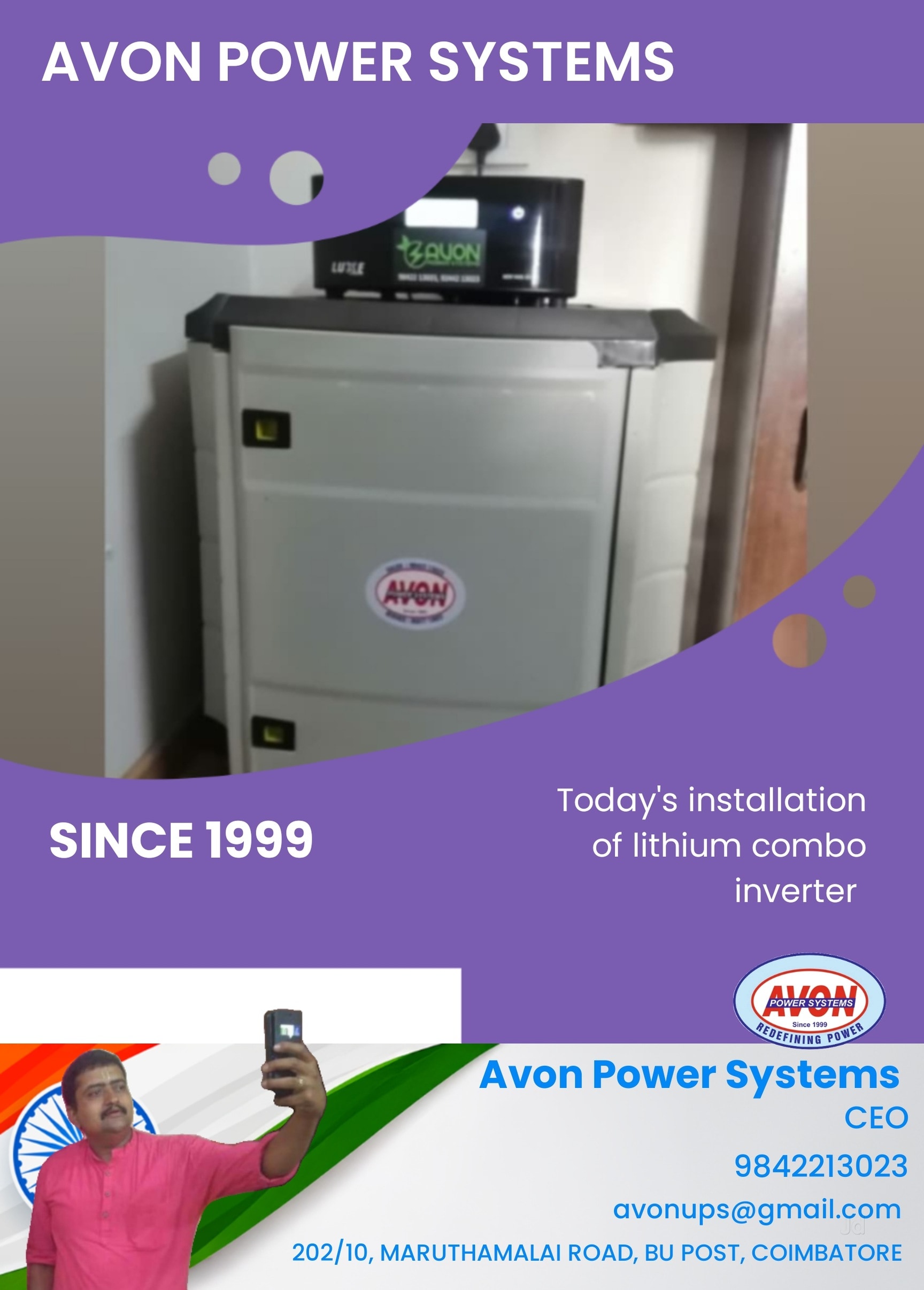 Avon Power Systems in Vadavalli, Coimbatore - Best Solar Panel Dealers ...