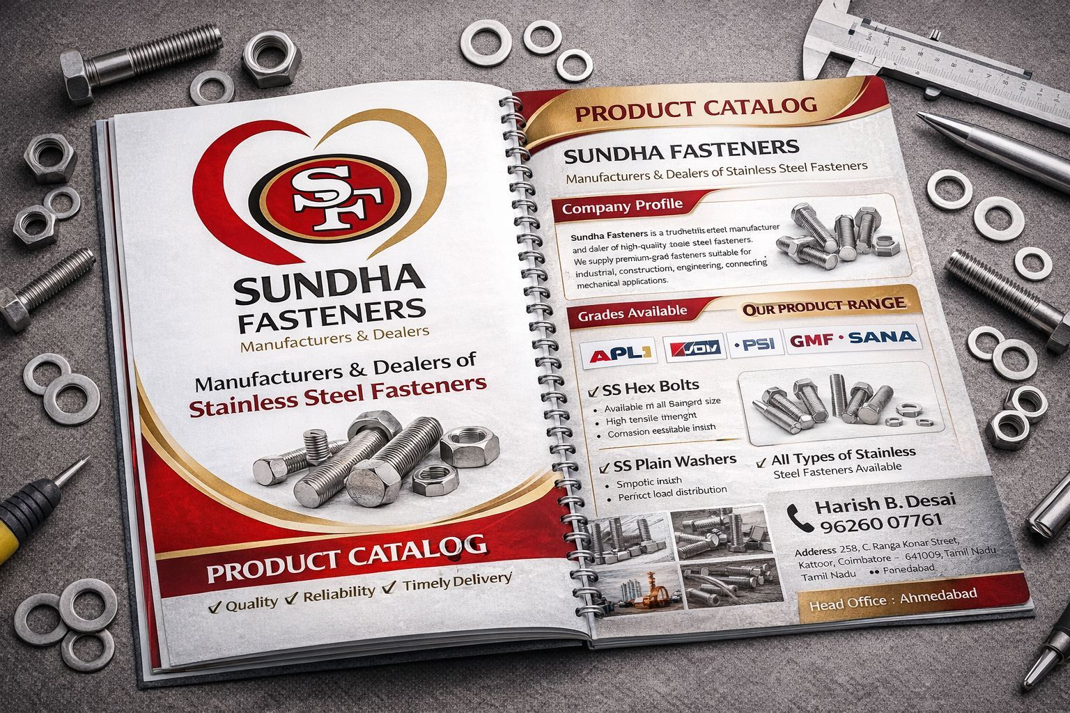 Sundha Fastners in Kattoor Main, Coimbatore - Best Fastener Dealers in ...