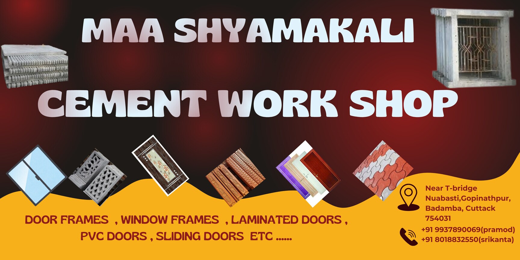 Maa Shyamakali Cemwent Work Shop in Badamba, Cuttack - Best Cement ...