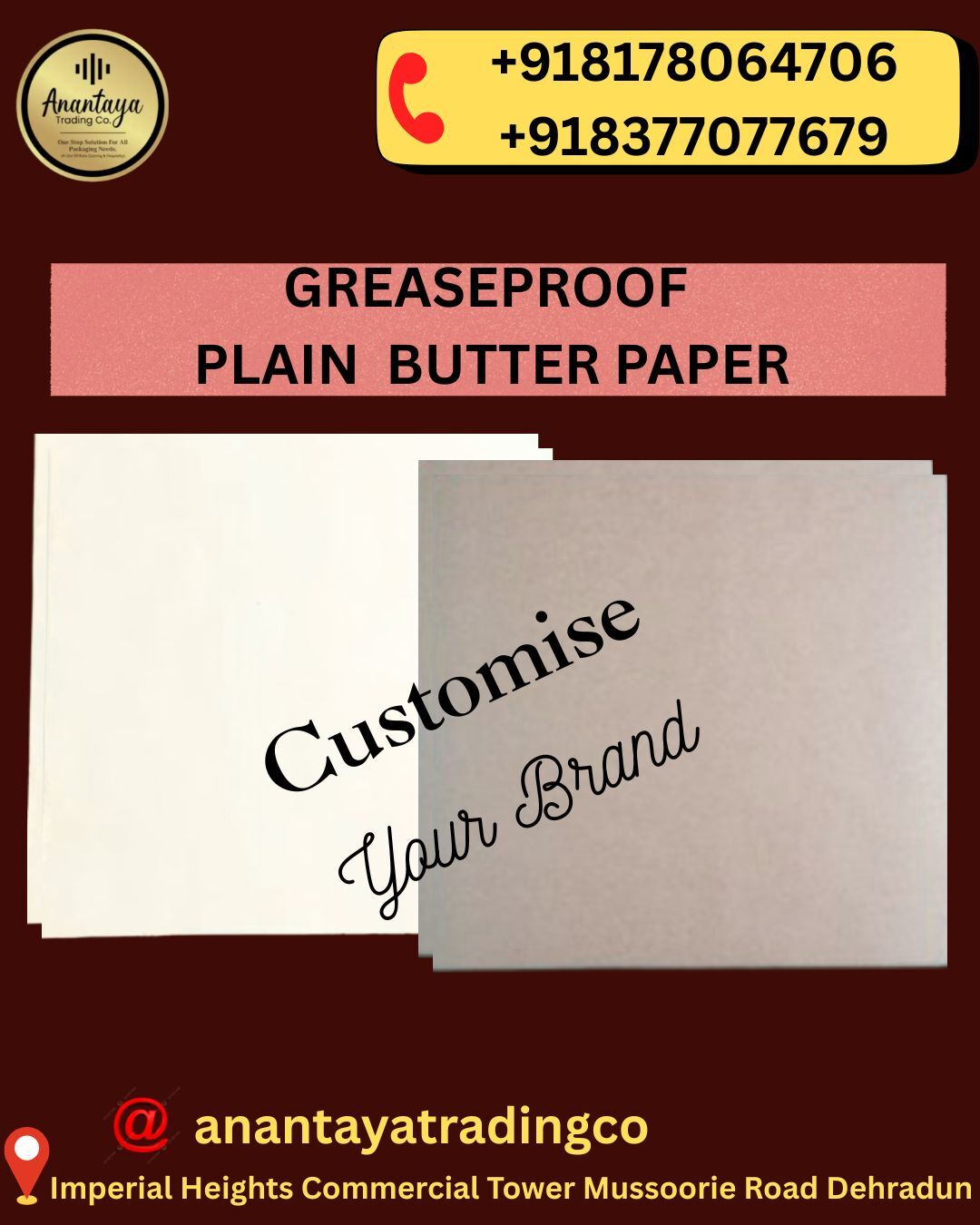 Anantaya Trading Co. in Dehradun KTY, Dehradun - Best Packaging ...