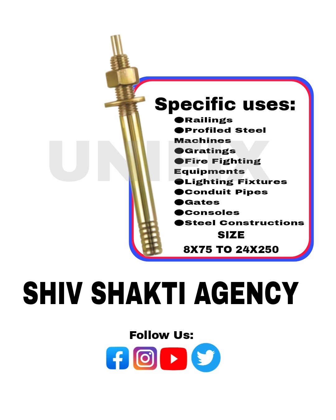 UNIFIX FASTENER in Priyadarshini Colony, Delhi - Best Anchor Fastener ...