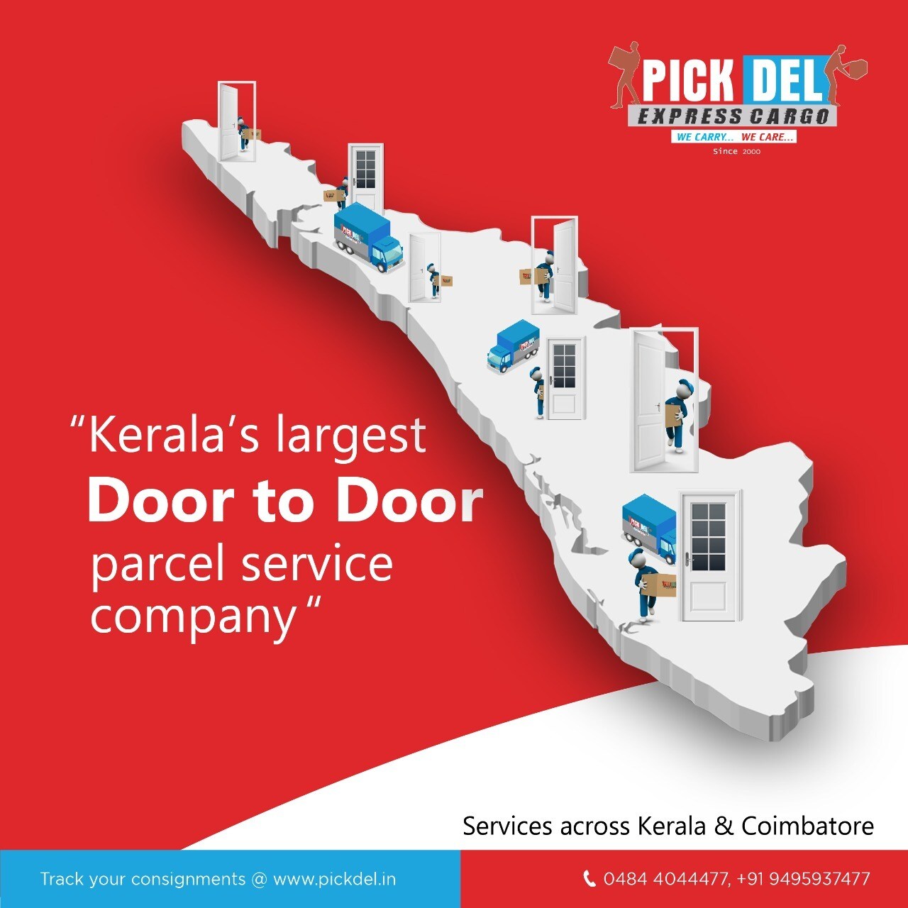 Pick Del Express Cargo in Irumpanam, Ernakulam - Best Logistic Services ...