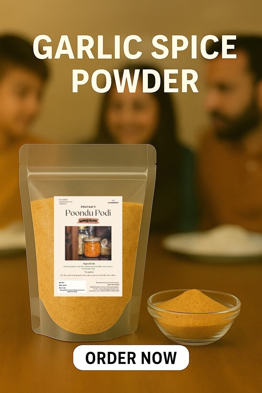 Swayam Food Products in Rangasamudram, Erode - Best Moringa Leaf Powder ...