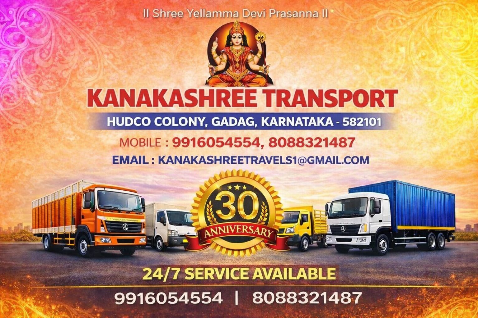Kanakashree Transport in HUDCO Colony, Gadag - Best Transporters in ...