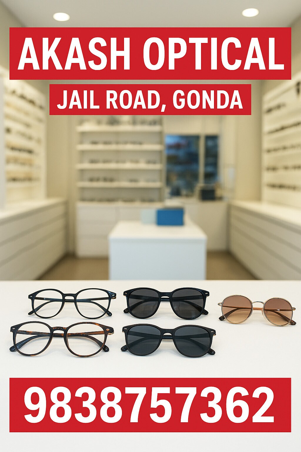 Akash Chashma Ghar in Housing Colony,Gonda - Best Opticians near me in ...