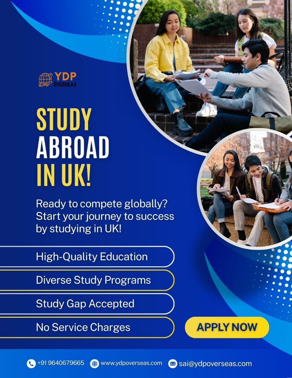 YDP Overseas in Old Guntur,Guntur - Best Overseas Education Consultants ...