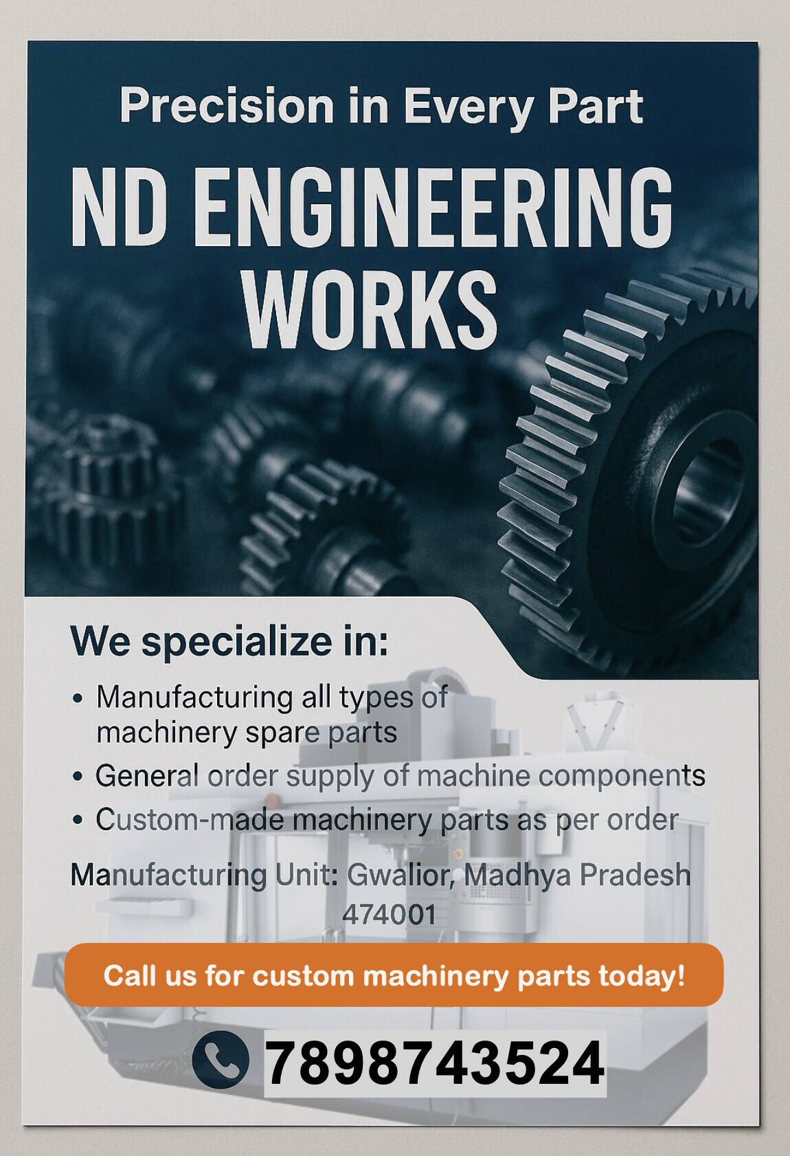 N D Engineering Works in Laxmiganj, Gwalior - Best Engineering Job ...