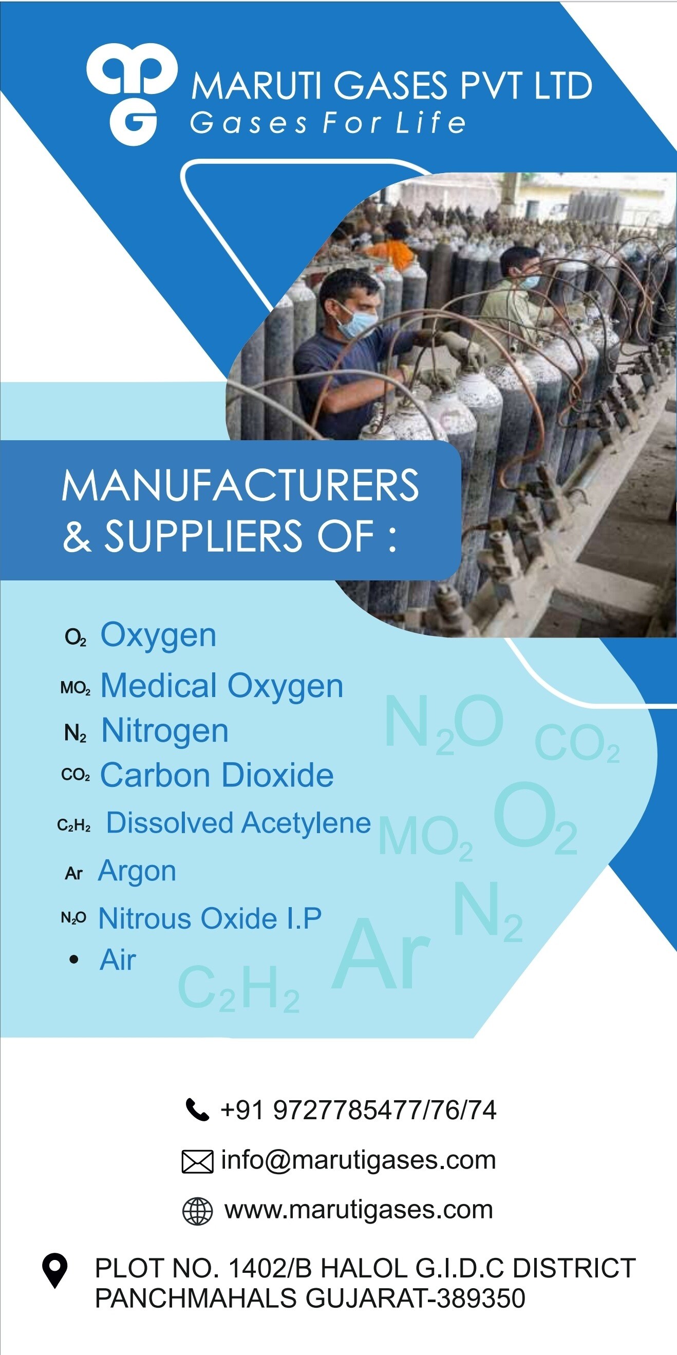 Maruti Gases Pvt Ltd in Halol GIDC, Halol - Best High Pressure Seamless ...