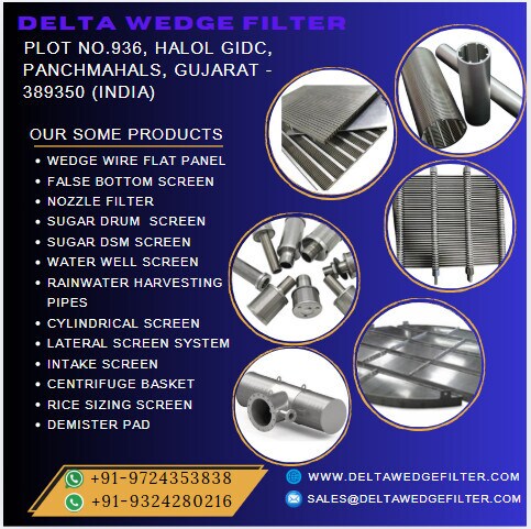 Delta Wedge Filters in Halol, Halol - Best Wedge Wire Screen ...