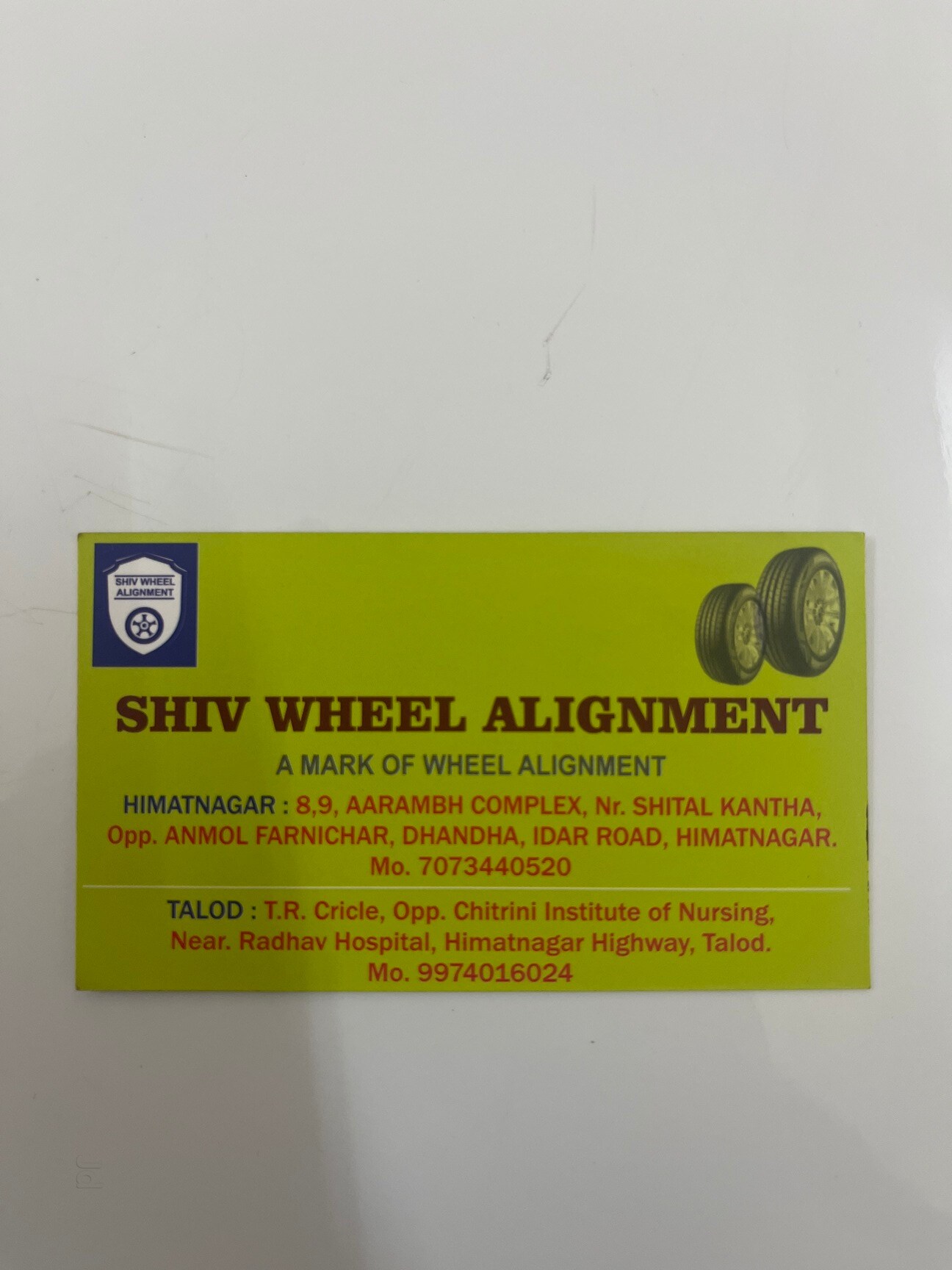 Shiv Wheel Alignment in Mehtapura, Himatnagar - Best Wheel Alignment ...