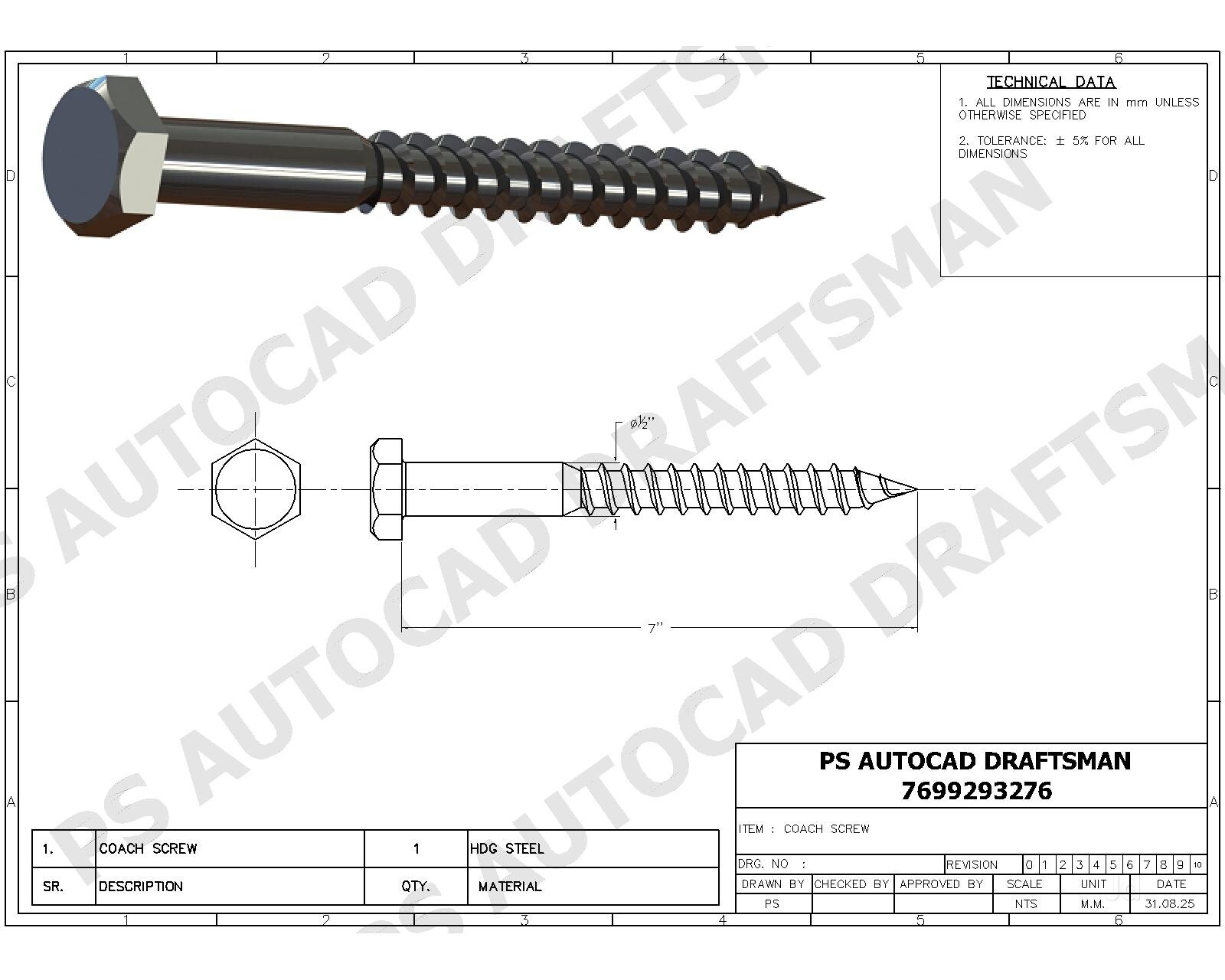 Ps Autocad Draftsman in Deoly, Howrah - Best AUTOCAD Drawing Services ...