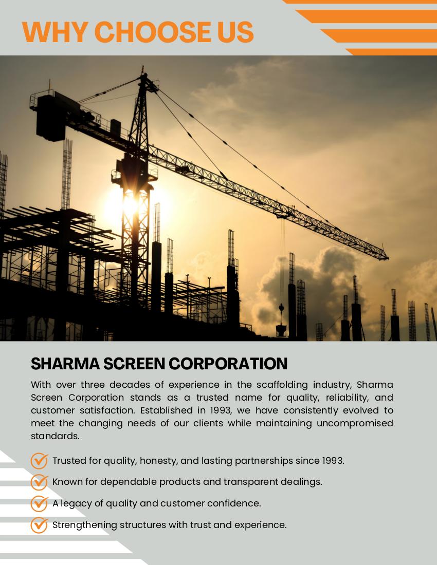 Sharma Screen Corporation in Kadamtala, Howrah - Best Scaffolding ...