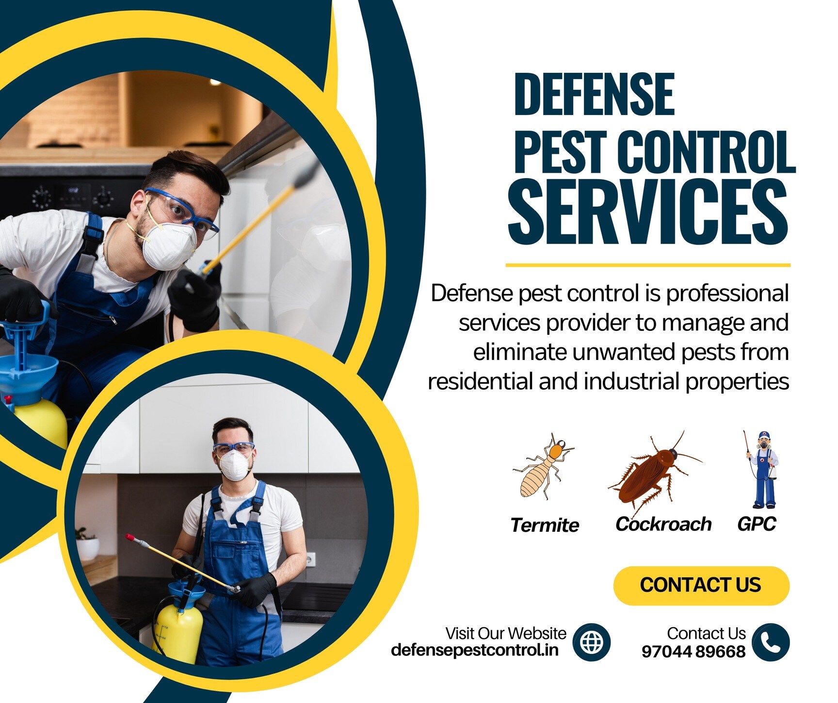 Defense Pest Control in Bowenpally,Hyderabad - Best near me in ...