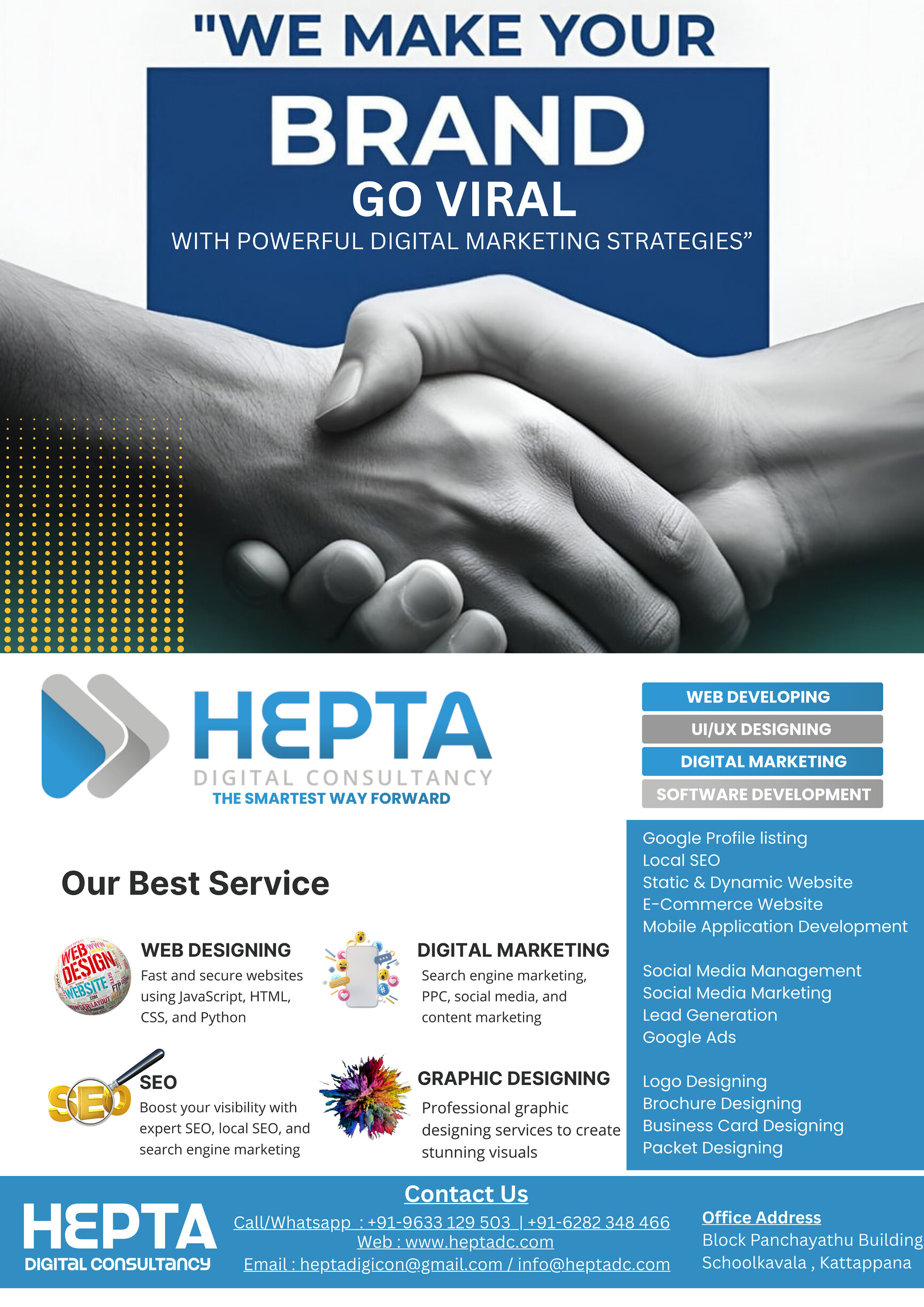Hepta Digital Consultancy in Kattappana South, Idukki - Best Internet ...