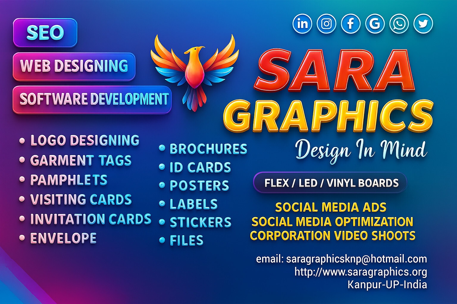 Sara Graphics in Daheli Sujanpur, Kanpur - Best Logo Designers in ...