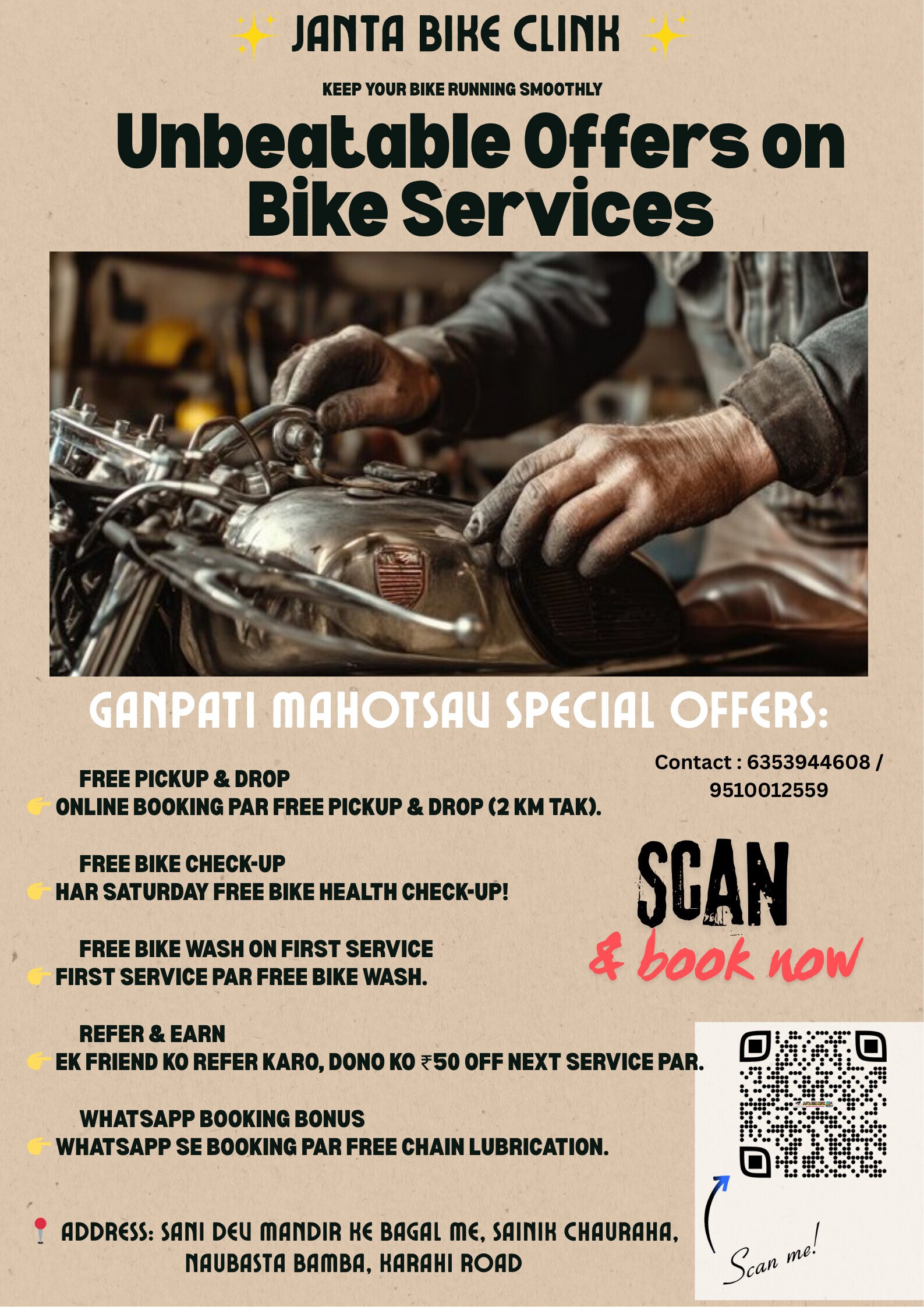 Janta Bike Clinic in Beside Sani Dev Mandir,Naubasta,Kanpur - Best ...