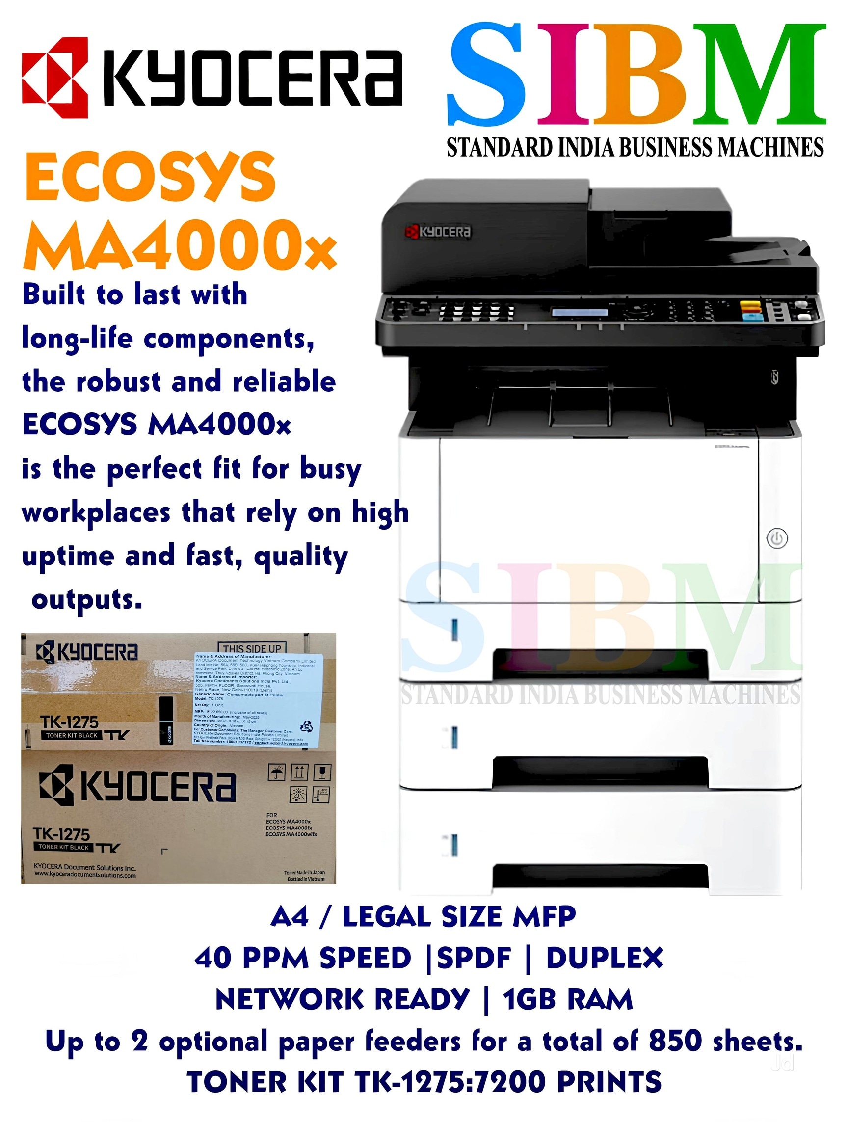 Standard INDIA Business Machines in Mall Road, Kanpur - Best Colour ...