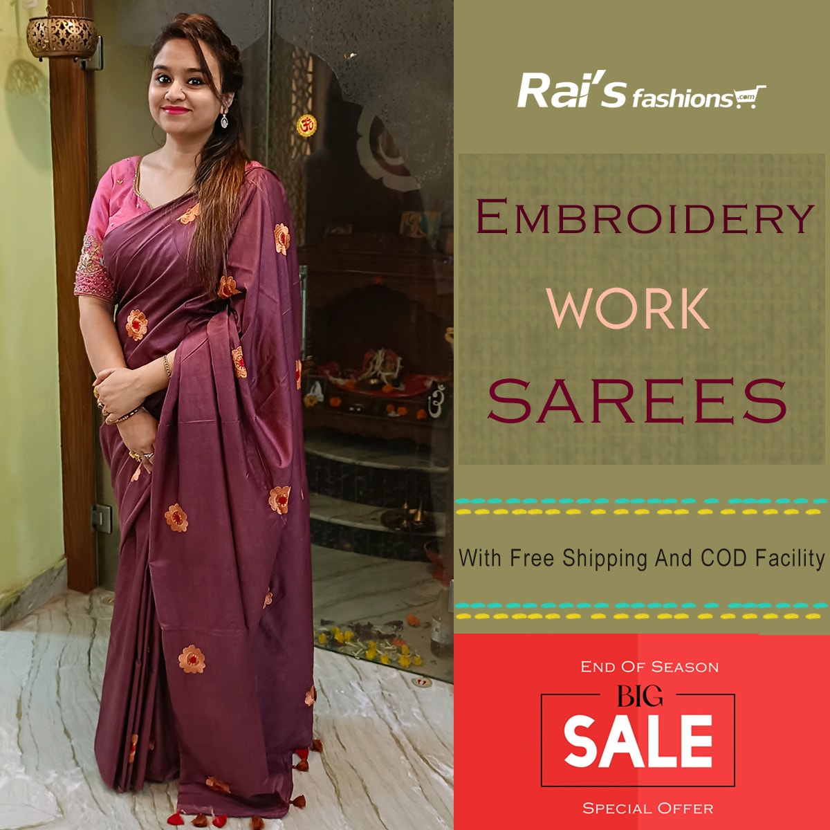 Rai's Fashions in Paschim Putiary,Kolkata - Best Fancy Saree Retailers ...