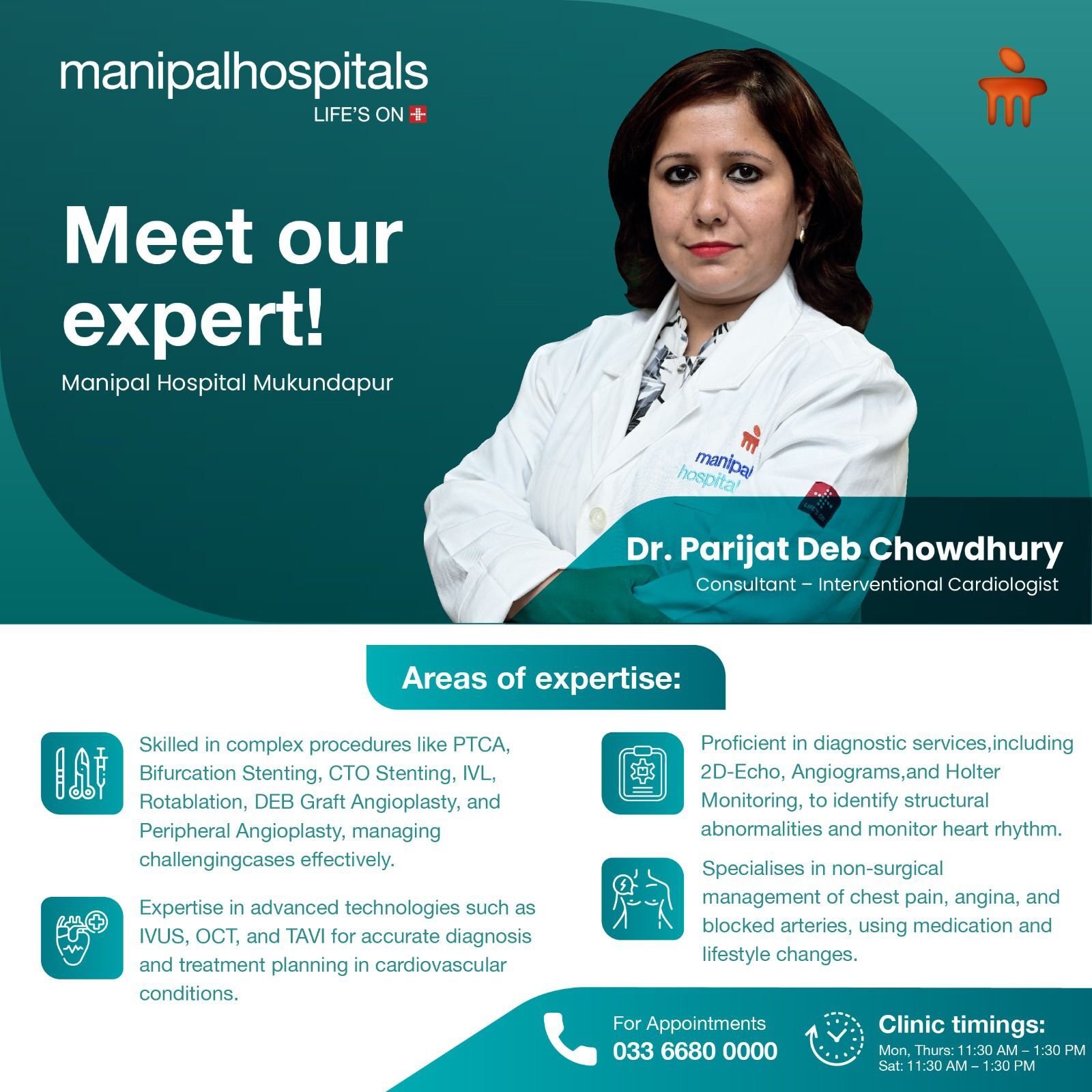 Dr. Parijat Deb Choudhury - Manipal Hospitals in Stadium Colony,Kolkata ...