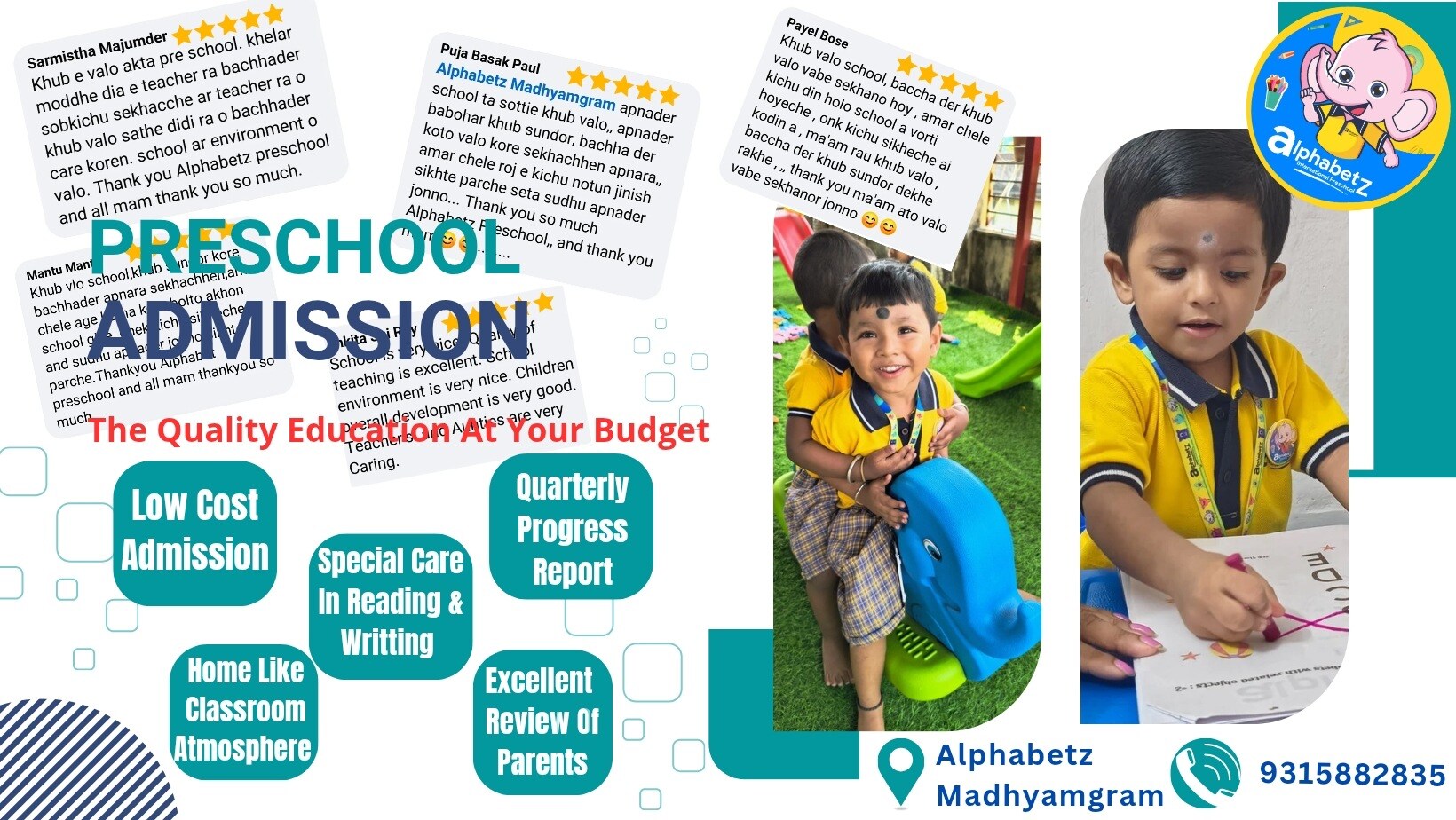 Alphabetz Preschool Madhyamgram in Harish Nagar,Kolkata - Best Pre ...