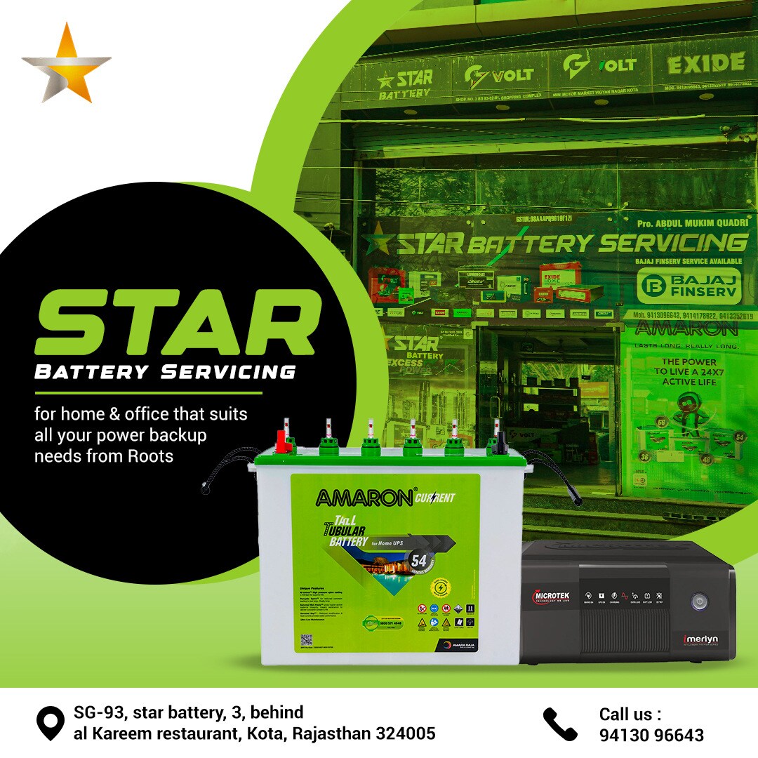 Star Battery in Vigyan Nagar, Kota-Rajasthan - Best Battery Repair ...