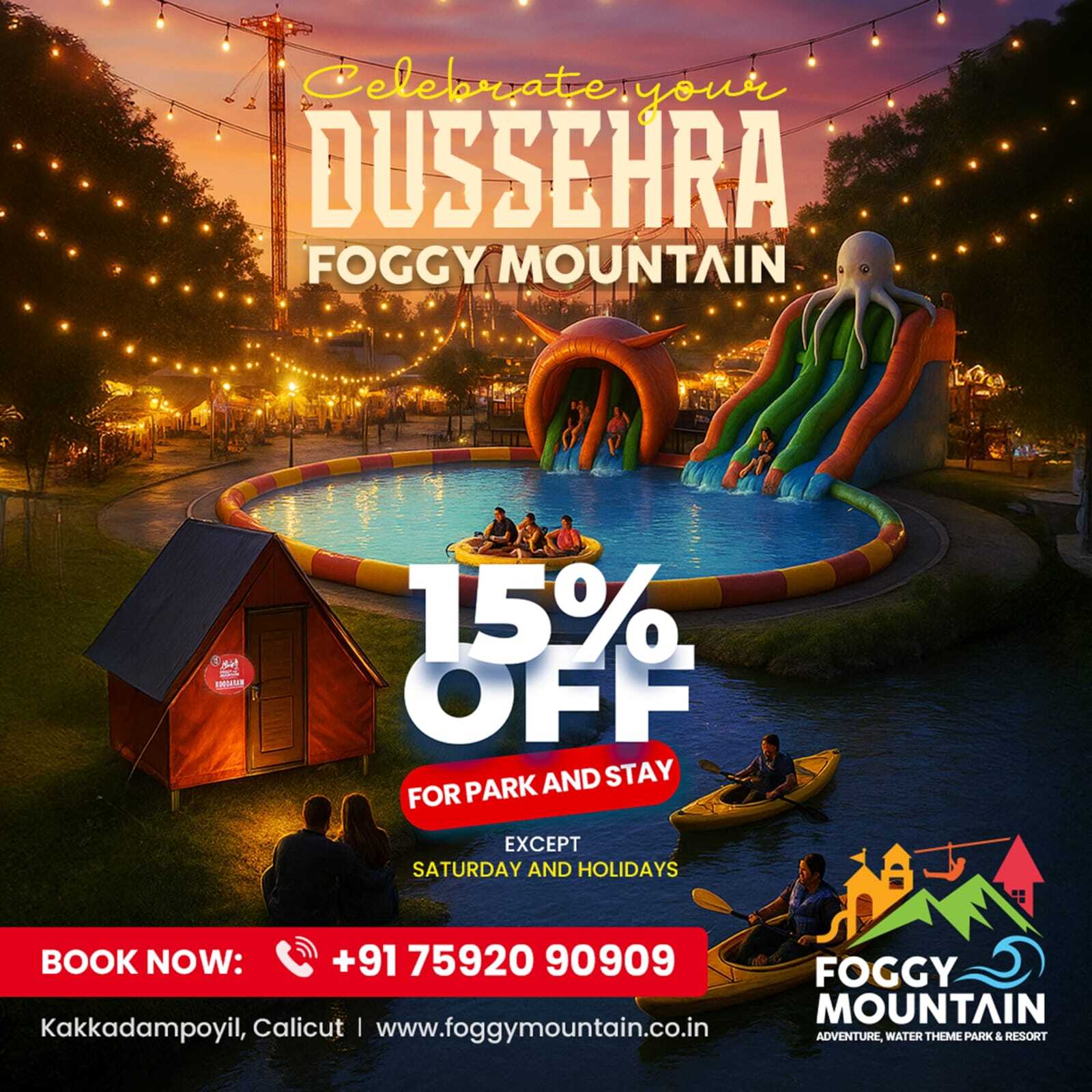 Foggy Mountain Adventure And Children'S Park in Koodaranji,Kozhikode ...
