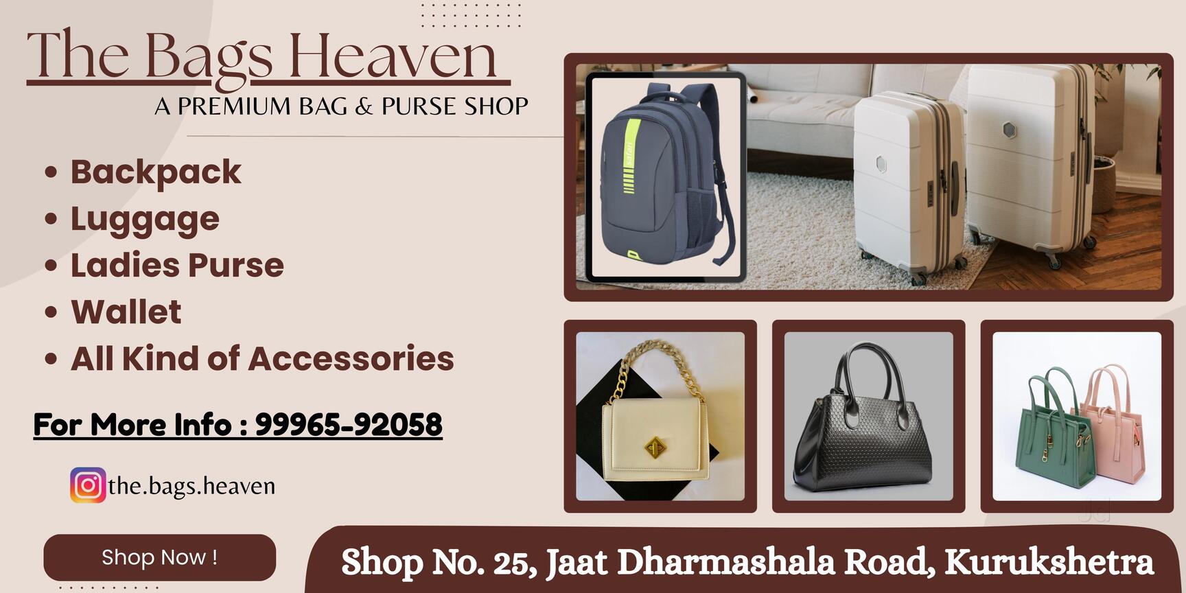 The Bags Heaven in Thanesar,Kurukshetra - Best Bag Dealers near me in ...