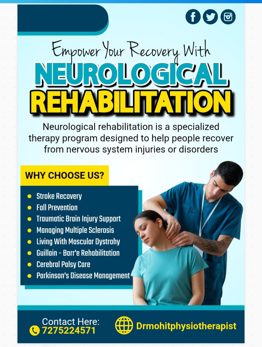 Consultant PHYSIOTHERAPIST Dr. MOHIT MISHRA in Gomti Nagar,Lucknow ...