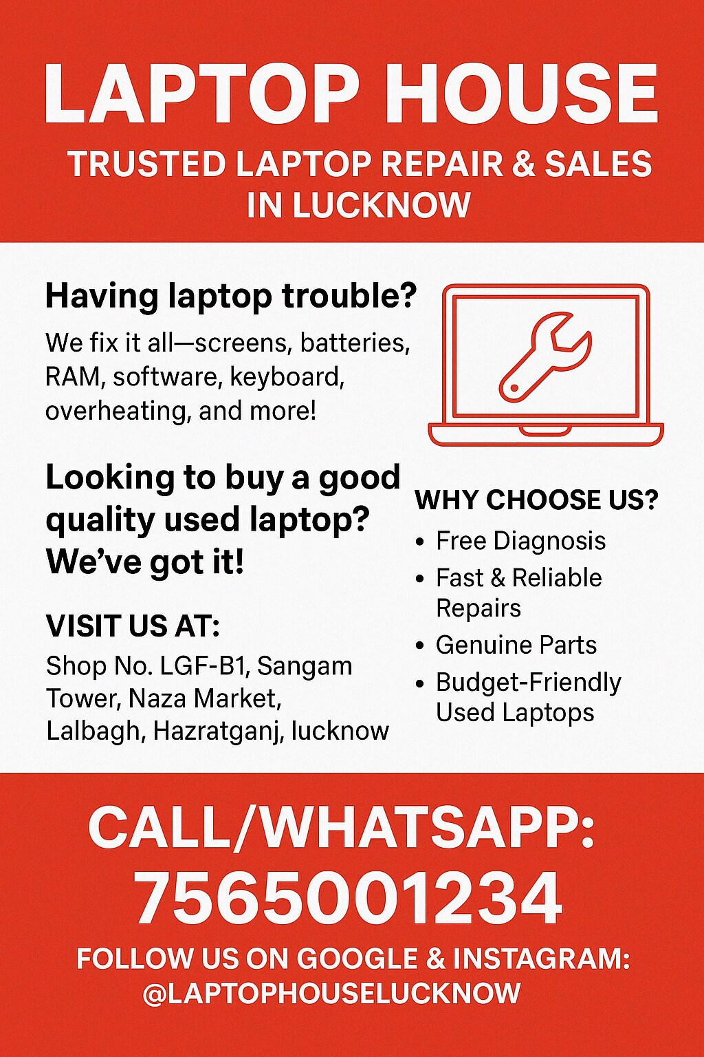 Laptop House in Lalbagh, Lucknow - Best Computer Repair & Services in ...