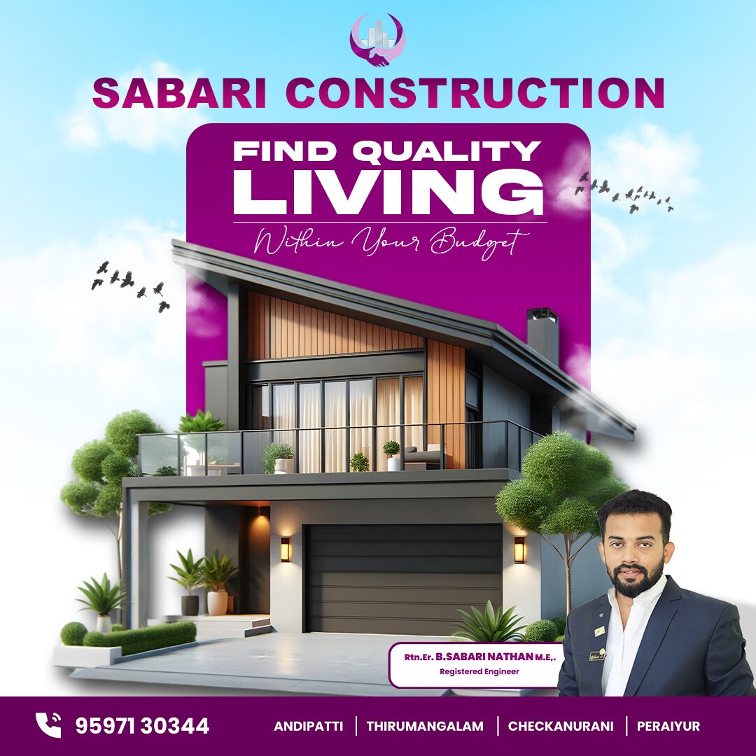 Sabari Construction in Nadukottai, Madurai - Best Construction ...