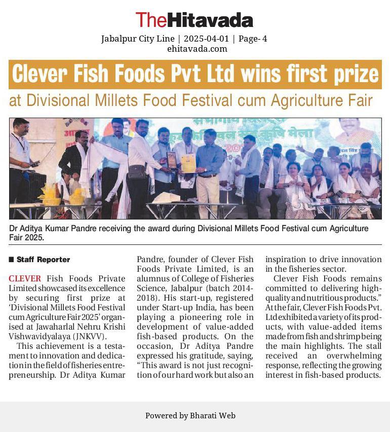 Clever Fish Foods Private Limited in Bamni,Mandla - Best Food Product ...